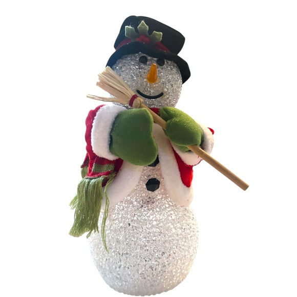 Avon | Holiday | Avon Chilly Sam Animated Lighted Snowman Figure With ...